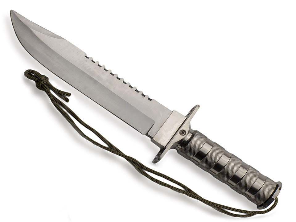 Nóż Wojskowy Rambo BSH N-266B | NOŻE \ NOŻE Z OSTRZEM STAŁYM | Dla ...