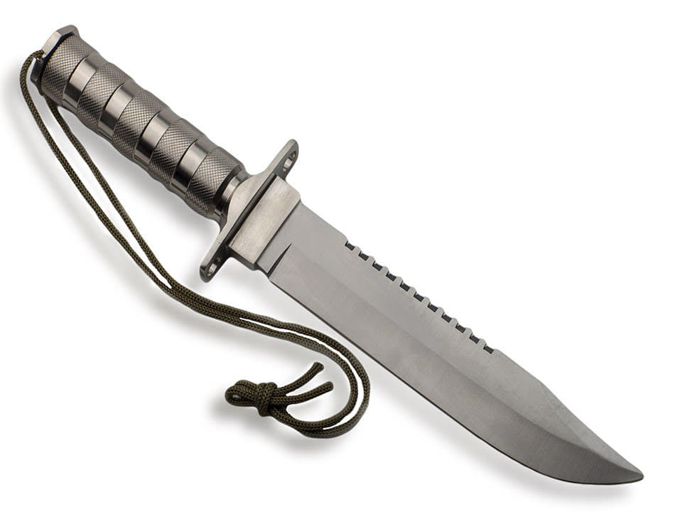 Nóż Wojskowy Rambo BSH N-266B | NOŻE \ NOŻE Z OSTRZEM STAŁYM | Dla ...